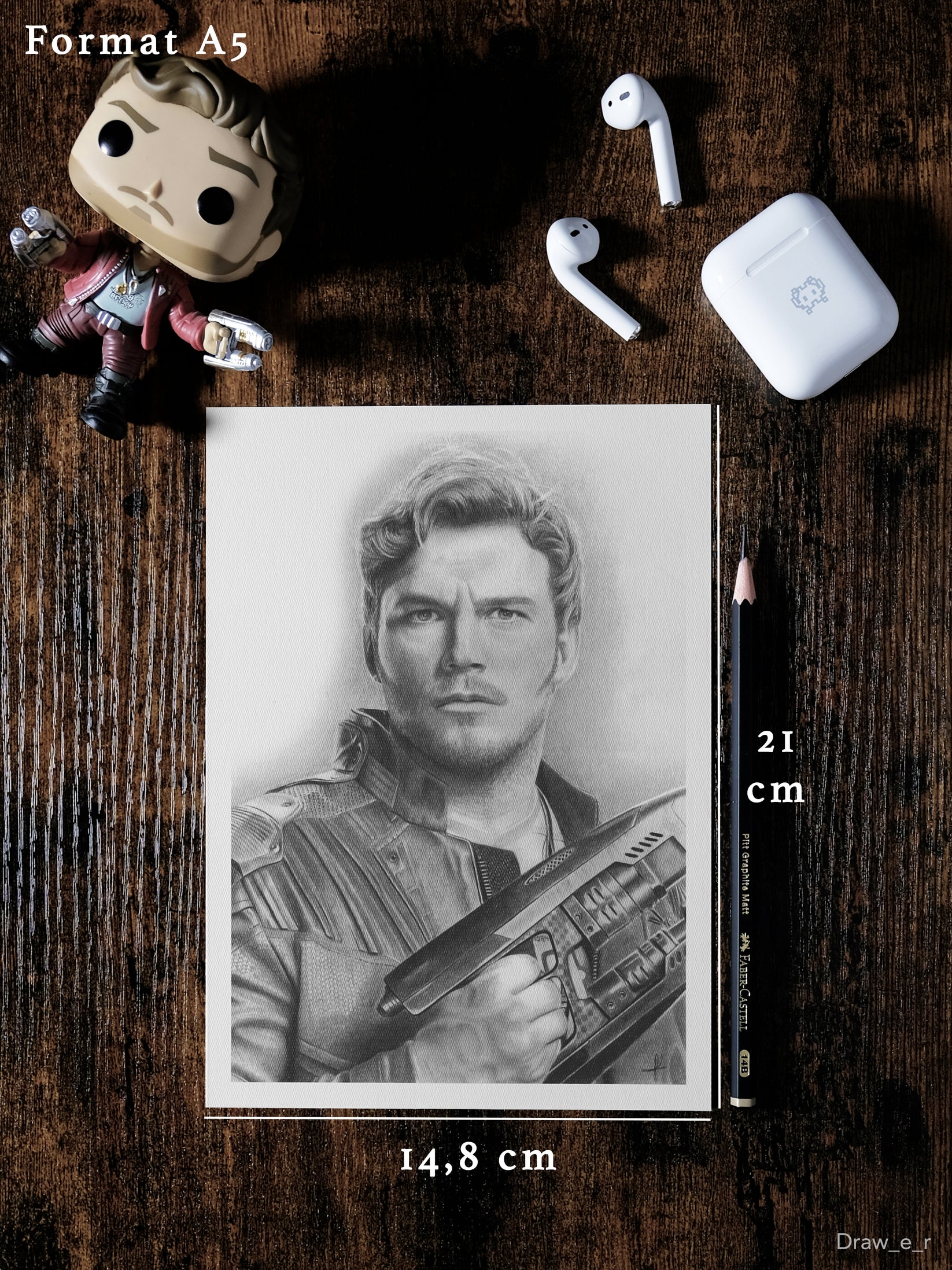 STAR-LORD - Marvel (Print) – Draw_e_r