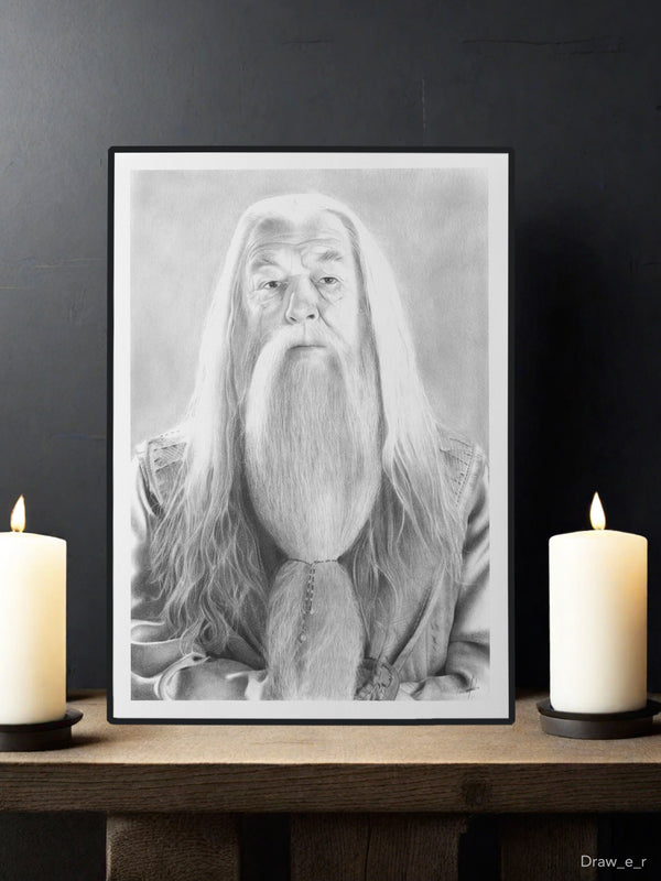 DUMBLEDORE - Harry Potter (Print) – Draw_e_r